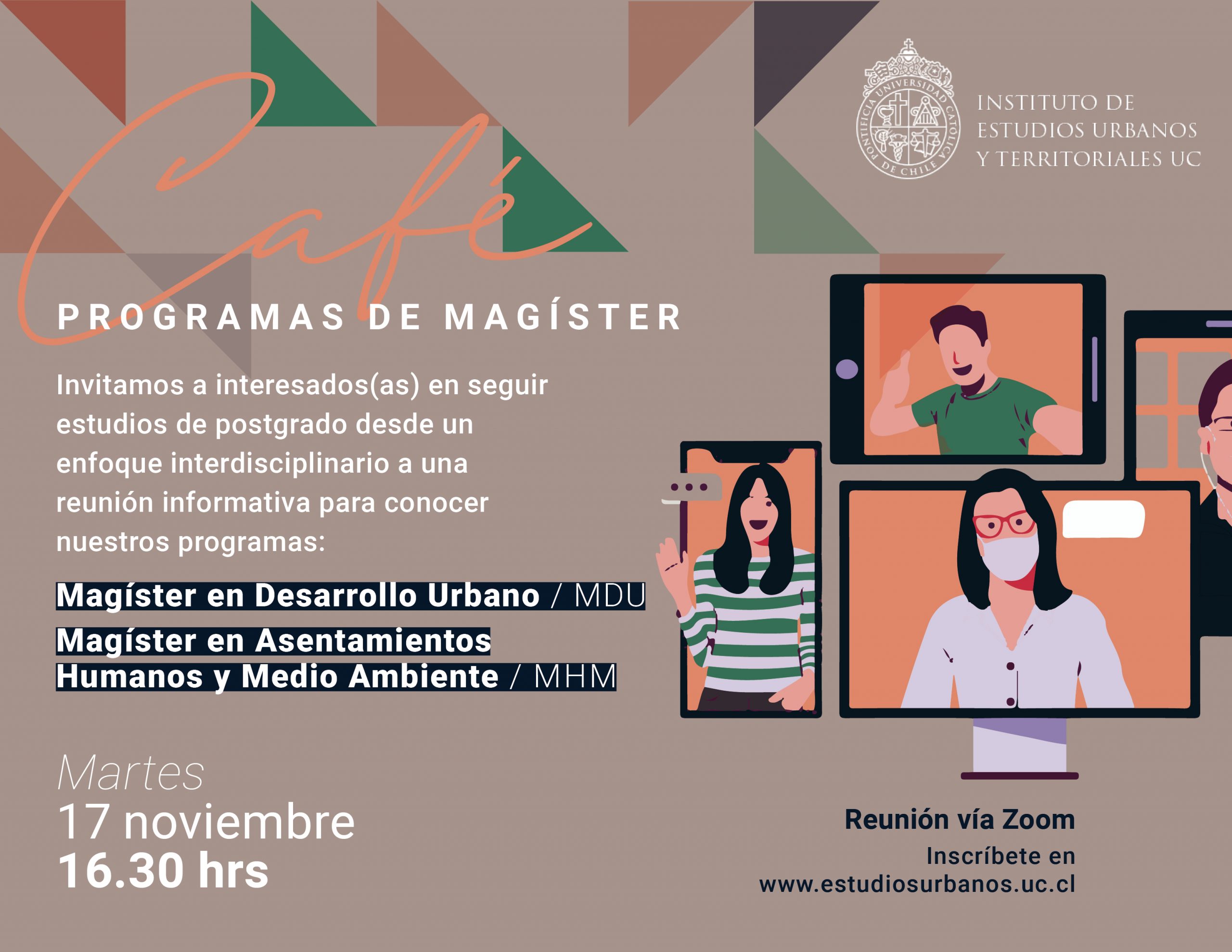 Café informativo programas de Magíster 2021 - Instituto de estudios ...